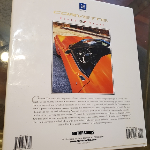 corvette book | Other | Corvette 5 Years Anniversary Book Rtls 5000 ...